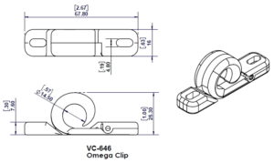 Omega Clip, Clear – ZMC